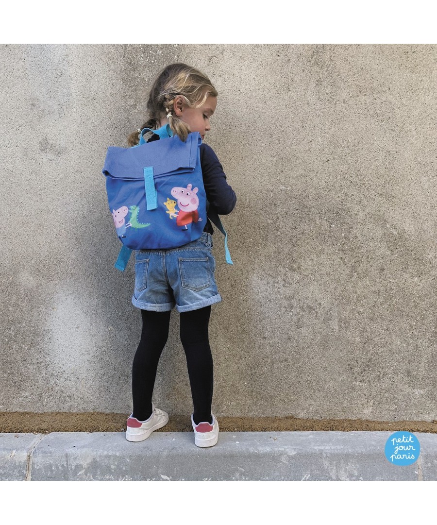 BACKPACK MINI MESSENGER PEPPA PIG BLUE