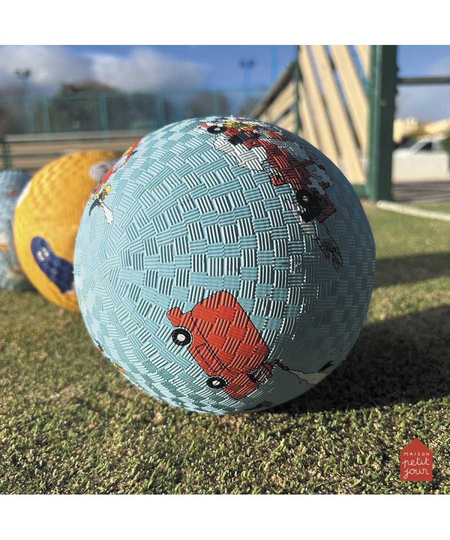 LARGE PLAYGROUND BALL VEHICULES LES POMPIERS